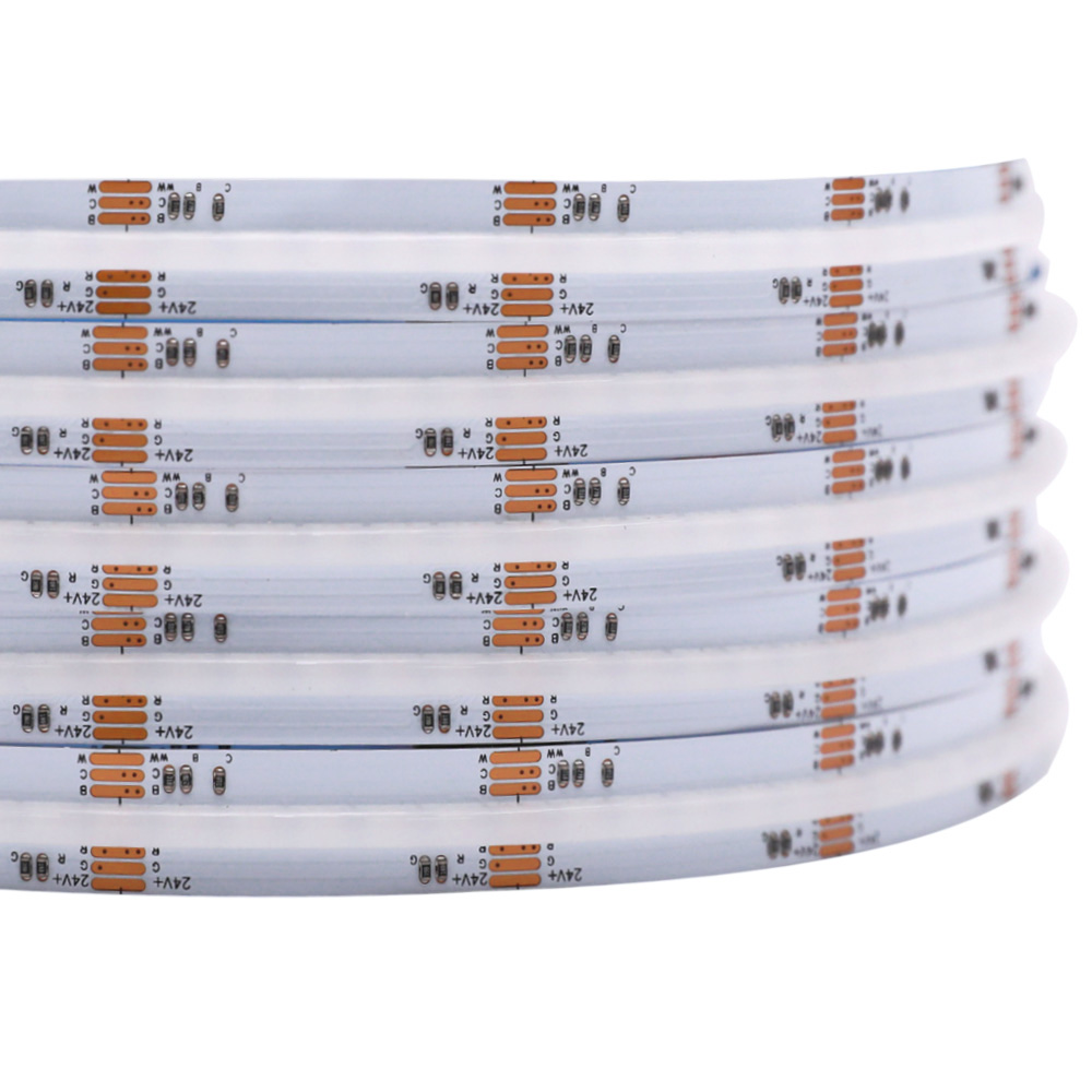 DC24V RGB CCT Color Changing Flexible COB LED Strip